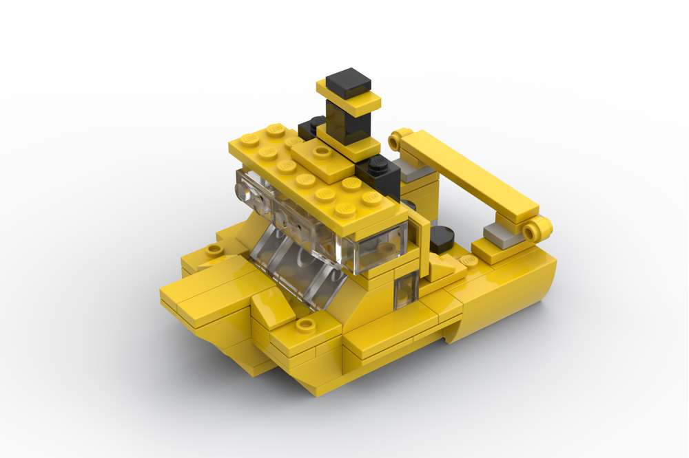 LEGO MOC 40468 Fishing Trawler by Nequmodiva | Rebrickable - Build with ...
