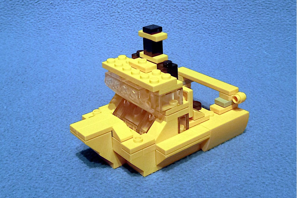 LEGO MOC 40468 Fishing Trawler by Nequmodiva | Rebrickable - Build with ...