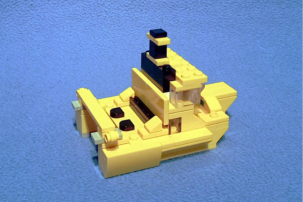 LEGO MOC 40468 Fishing Trawler by Nequmodiva | Rebrickable - Build with ...