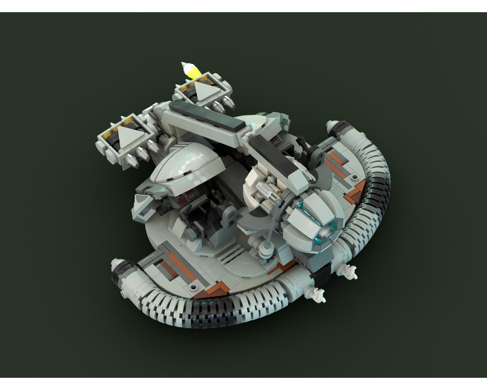 Lego Moc Swamp Speeder Imperial Variant Regular By Grababeerand