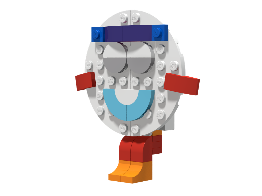 LEGO MOC Lunar Smirk by M4rkOS | Rebrickable - Build with LEGO