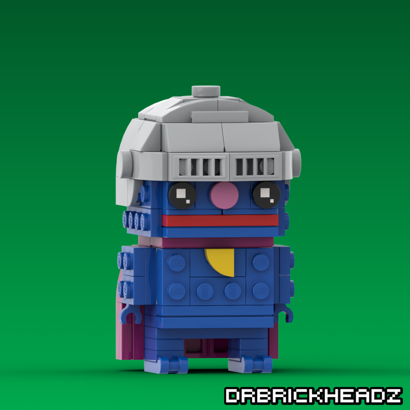 LEGO MOC Super Grover (Sesame Street) Brickheadz by DrBrickheadz ...