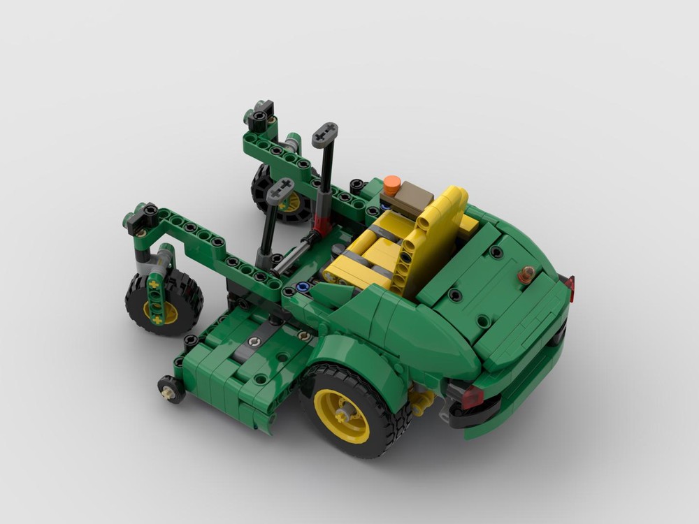 LEGO MOC 42168 Zero-Turn Mower by Larsagri | Rebrickable - Build with LEGO