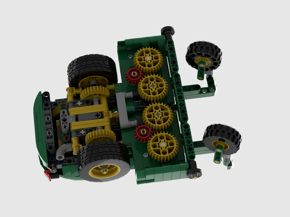 LEGO MOC-169985 42168 Zero-Turn Mower by Larsagri | Rebrickable - Build ...