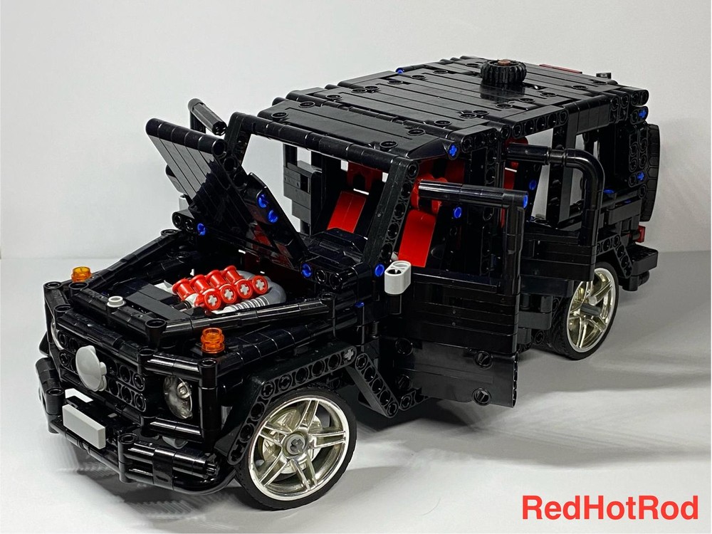 Lego Moc Mercedes Benz G Class By Redhotrod Rebrickable Build With Lego