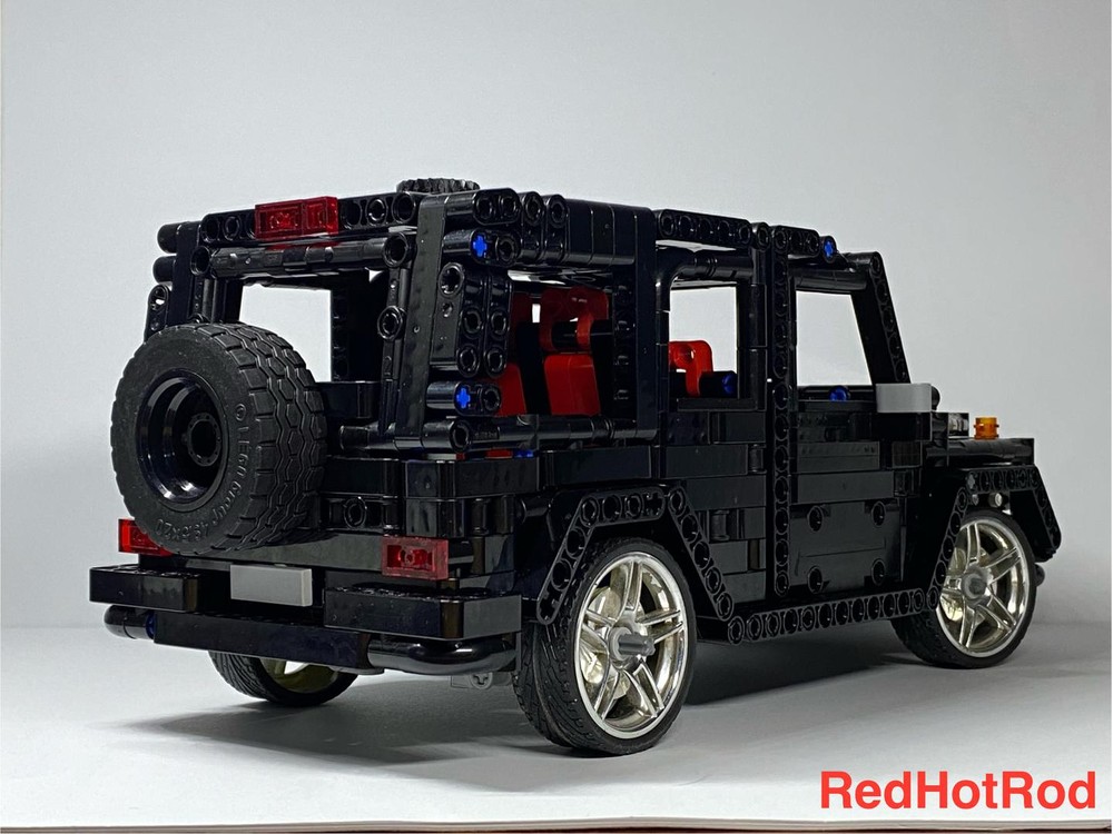 Lego Moc Mercedes Benz G Class By Redhotrod Rebrickable Build With Lego