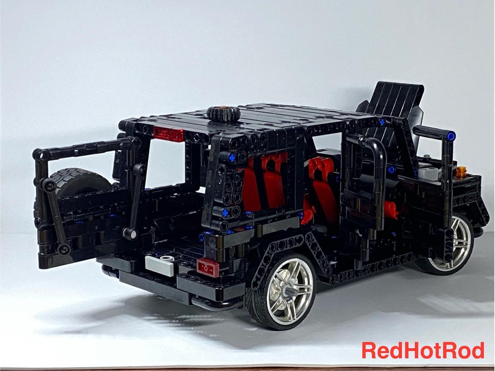 Lego Moc Mercedes Benz G Class By Redhotrod Rebrickable Build With Lego