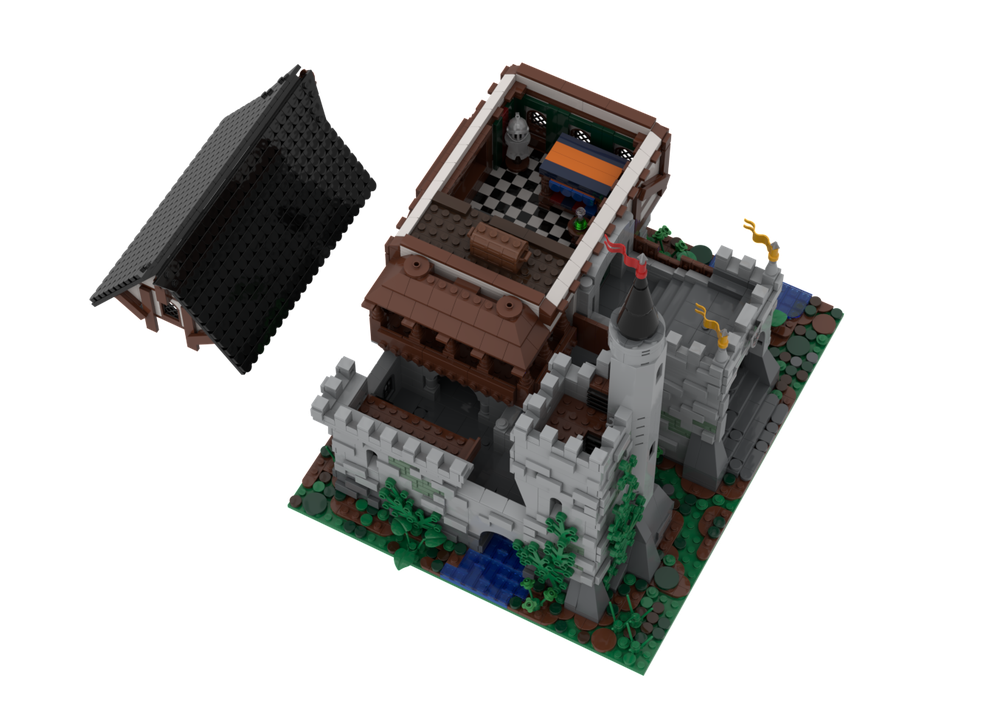 LEGO MOC Brooke Manor by Gilganesh | Rebrickable - Build with LEGO