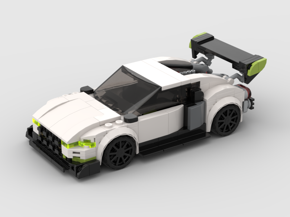LEGO MOC 2018 Audi R8 V10 Custom by toms8wides | Rebrickable - Build ...