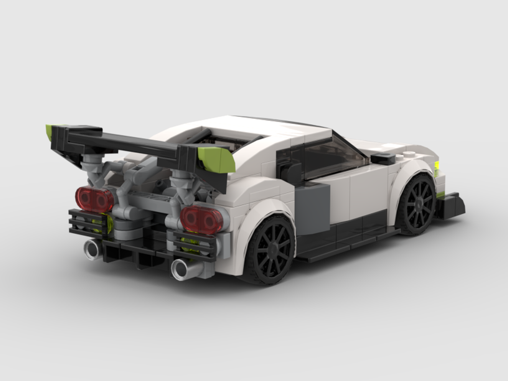 LEGO MOC 2018 Audi R8 V10 Custom by toms8wides | Rebrickable - Build ...