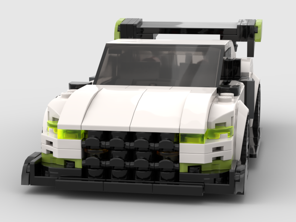 LEGO MOC 2018 Audi R8 V10 Custom by toms8wides | Rebrickable - Build ...