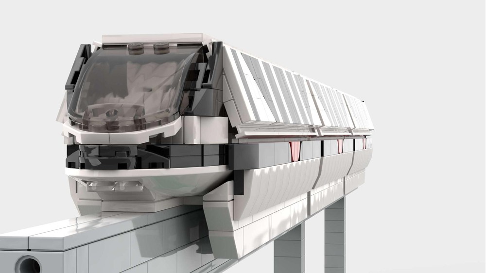 LEGO MOC Monorail by 603bricks | Rebrickable - Build with LEGO