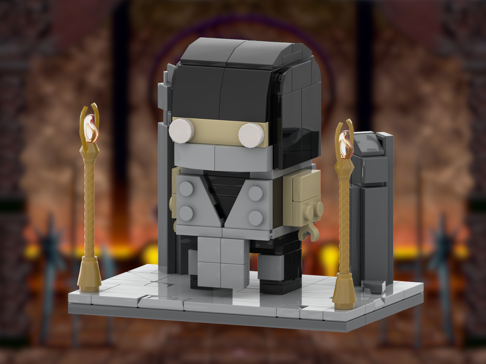 LEGO MOC Classic Smoke Brickhead by Bucktopus | Rebrickable - Build ...
