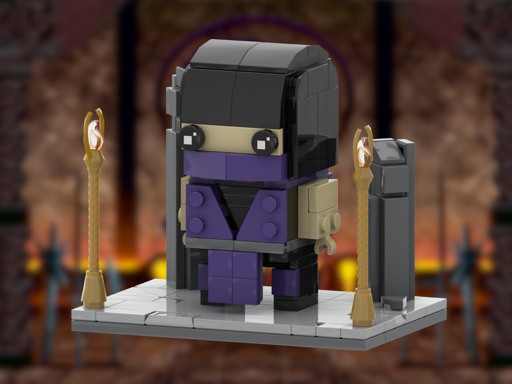 LEGO MOC Classic Rain Brickhead by Bucktopus | Rebrickable - Build with ...