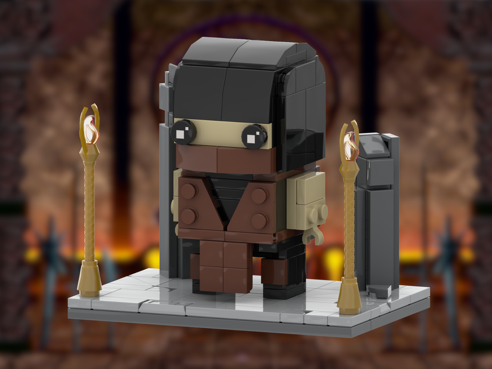LEGO MOC Classic Tremor Brickhead by Bucktopus | Rebrickable - Build ...