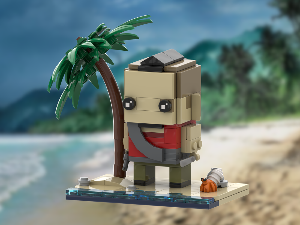 LEGO MOC Vaas Brickhead by Bucktopus | Rebrickable - Build with LEGO