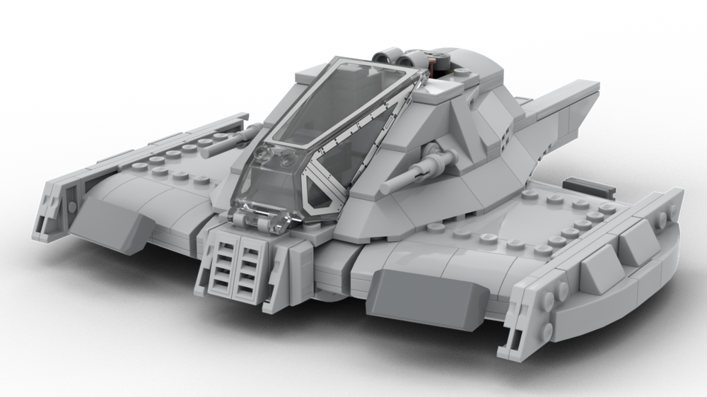 LEGO MOC Tj's New Republic Tank by Tj_the_Brickwright | Rebrickable ...