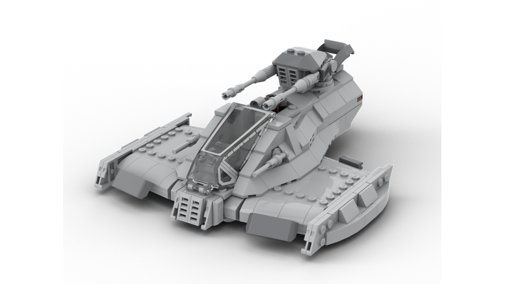 LEGO MOC Tj's New Republic Tank by Tj_the_Brickwright | Rebrickable ...