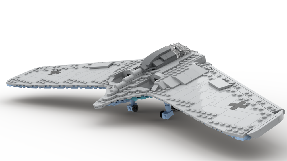 LEGO MOC Horten Ho 229 by Uranium_Bricks | Rebrickable - Build with LEGO
