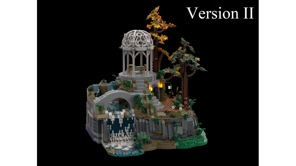 Lego Moc Rivendell Base Upgrade Version 02 By Metz Rebrickable