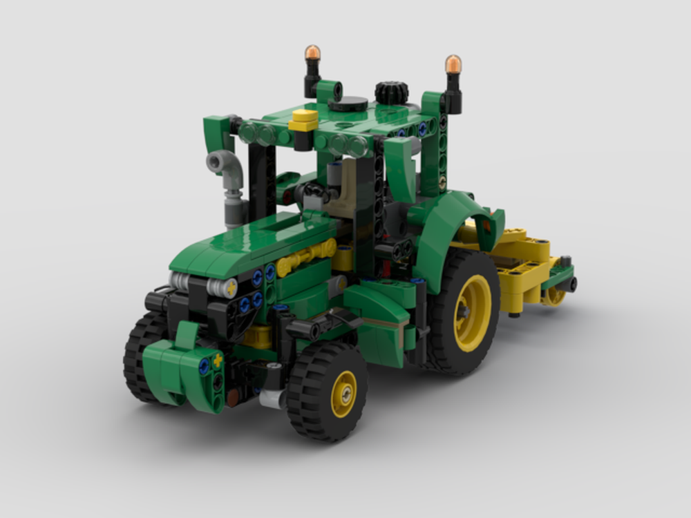 LEGO MOC 42168 B-MODEL JOHN DEERE 6R with cultivator by BricKimi | Rebrickable - Build with LEGO