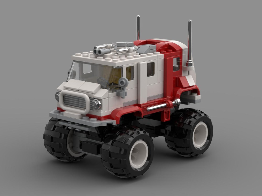 LEGO MOC Midi Scale - Big Foot 4x4 5561 by Bricksota | Rebrickable ...