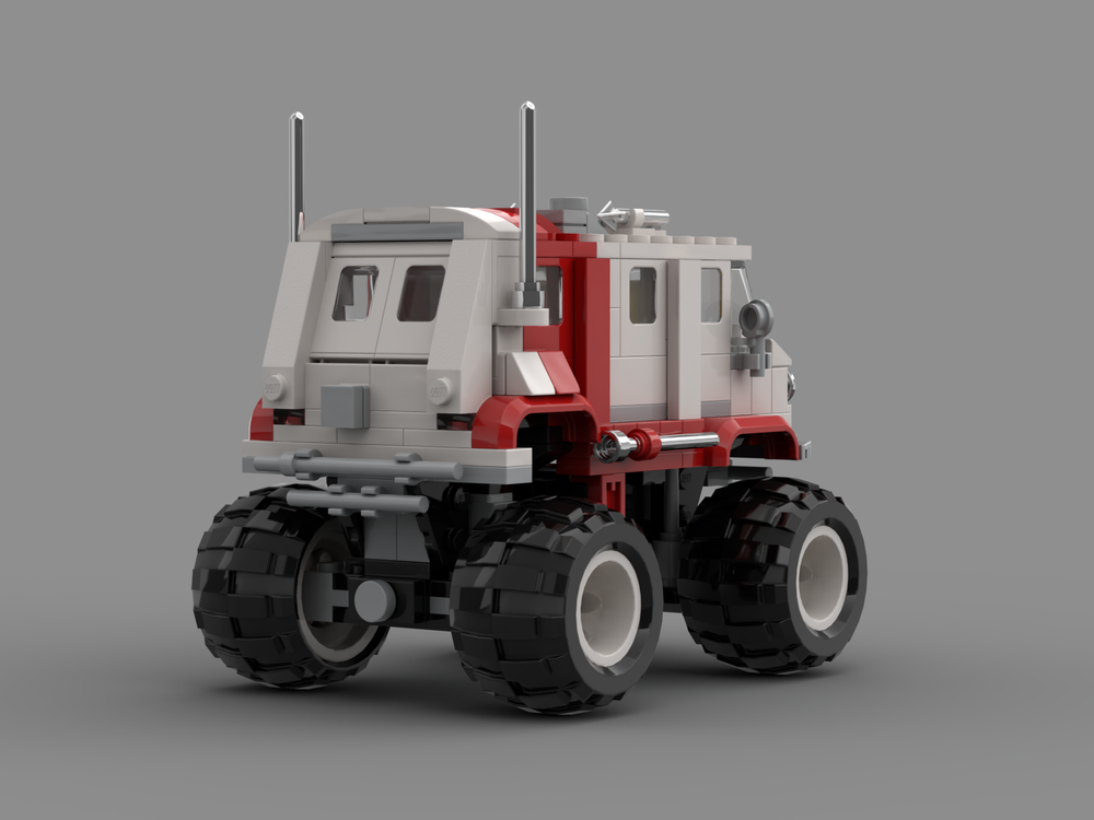 Lego Moc Midi Scale Big Foot 4x4 5561 By Bricksota Rebrickable