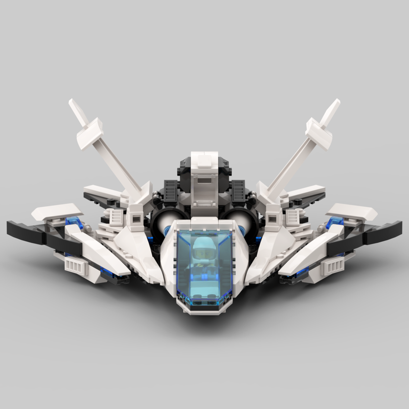LEGO MOC Explorien Shmup Fighter by Apachaihapachai | Rebrickable ...