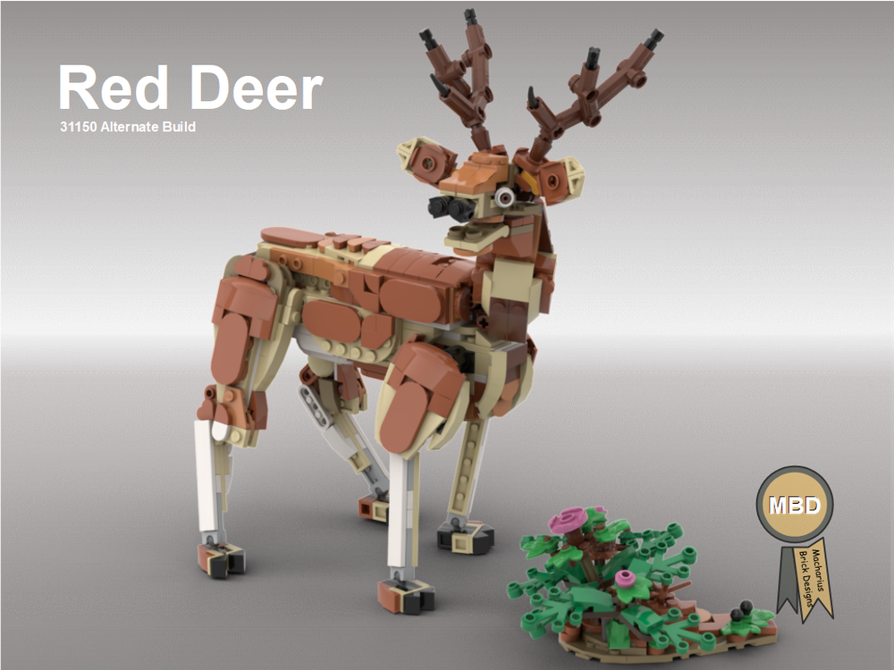 LEGO MOC Red Deer, 31150 Alternate Build by Macharius | Rebrickable ...
