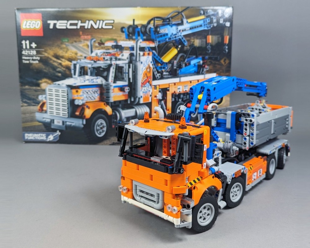 LEGO MOC-170103 42128 Roll-off Truck by M_longer | Rebrickable - Build ...