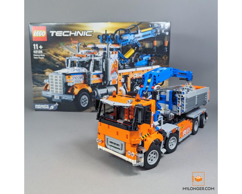LEGO MOC 42128 Roll-off Truck by M_longer | Rebrickable - Build with LEGO