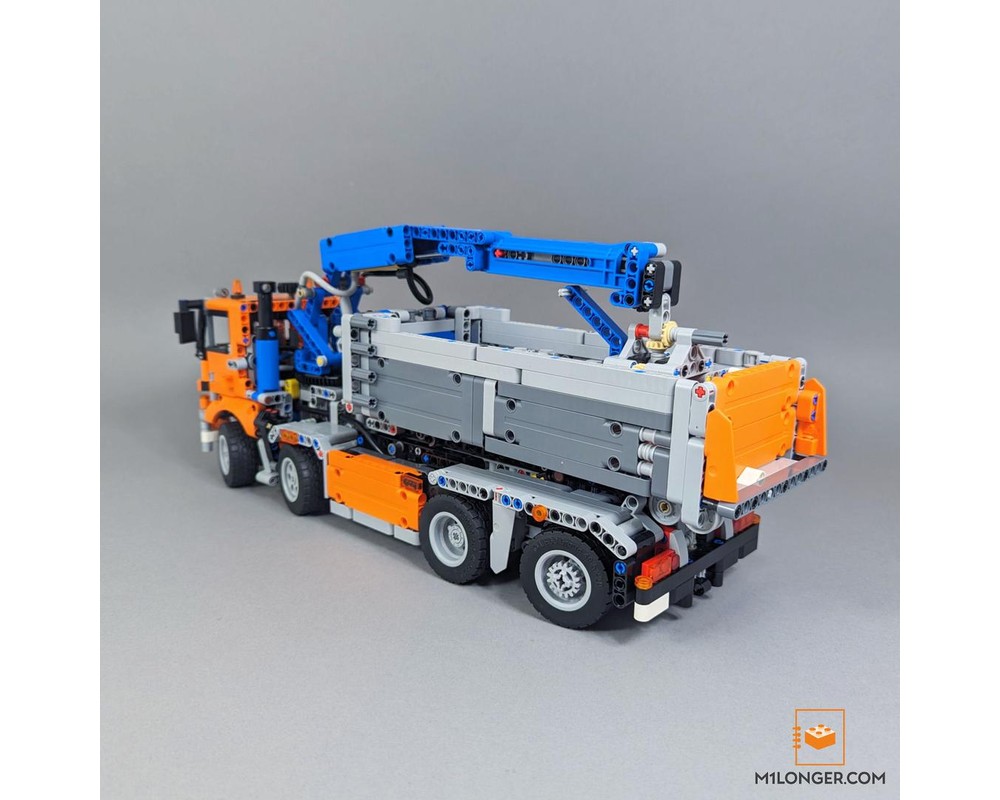 LEGO MOC-170103 42128 Roll-off Truck by M_longer | Rebrickable - Build ...