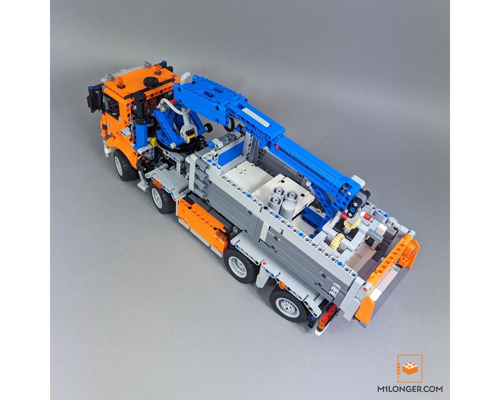 LEGO MOC 42128 Roll-off Truck by M_longer | Rebrickable - Build with LEGO