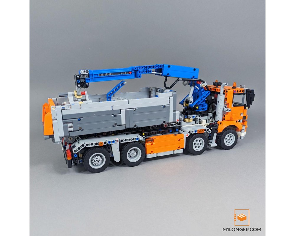 LEGO MOC 42128 Roll-off Truck by M_longer | Rebrickable - Build with LEGO