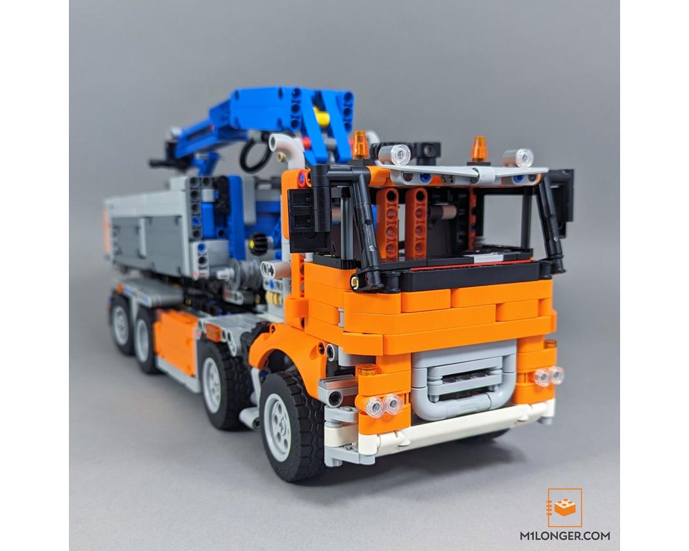 LEGO MOC 42128 Roll-off Truck by M_longer | Rebrickable - Build with LEGO