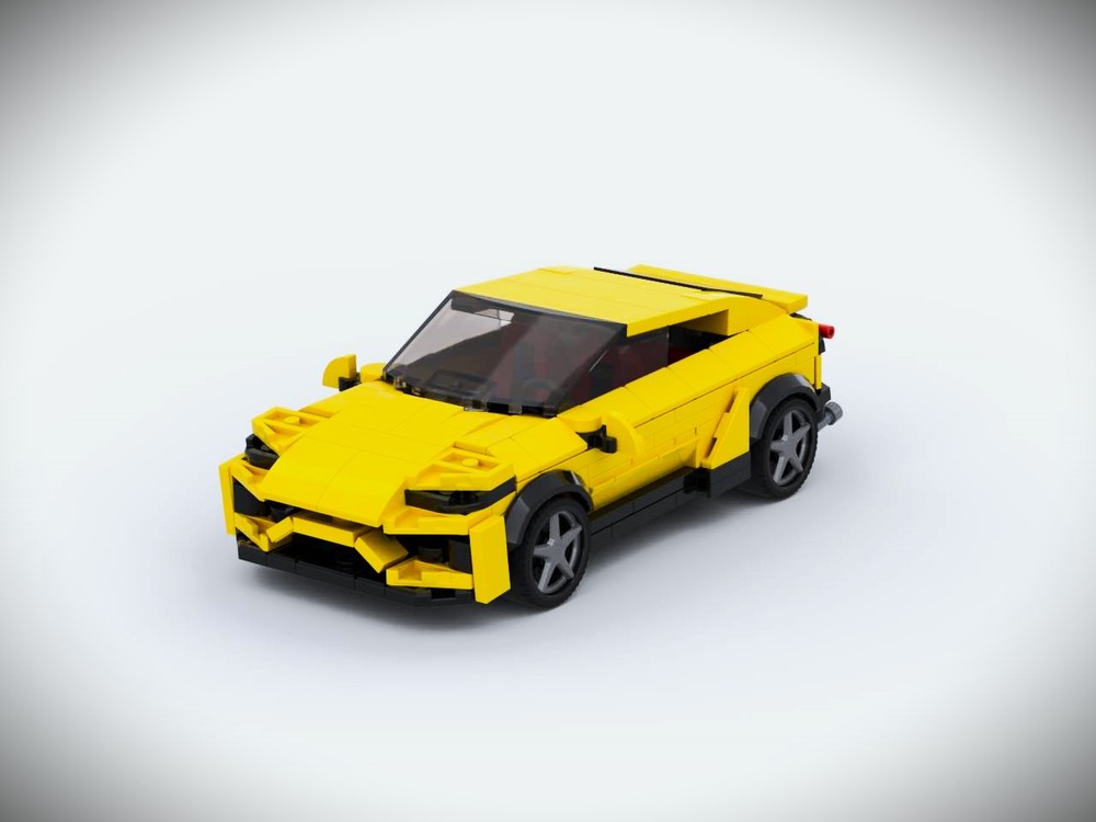 Lego Moc Lamborghini Urus By Sweeng Rebrickable Build With Lego