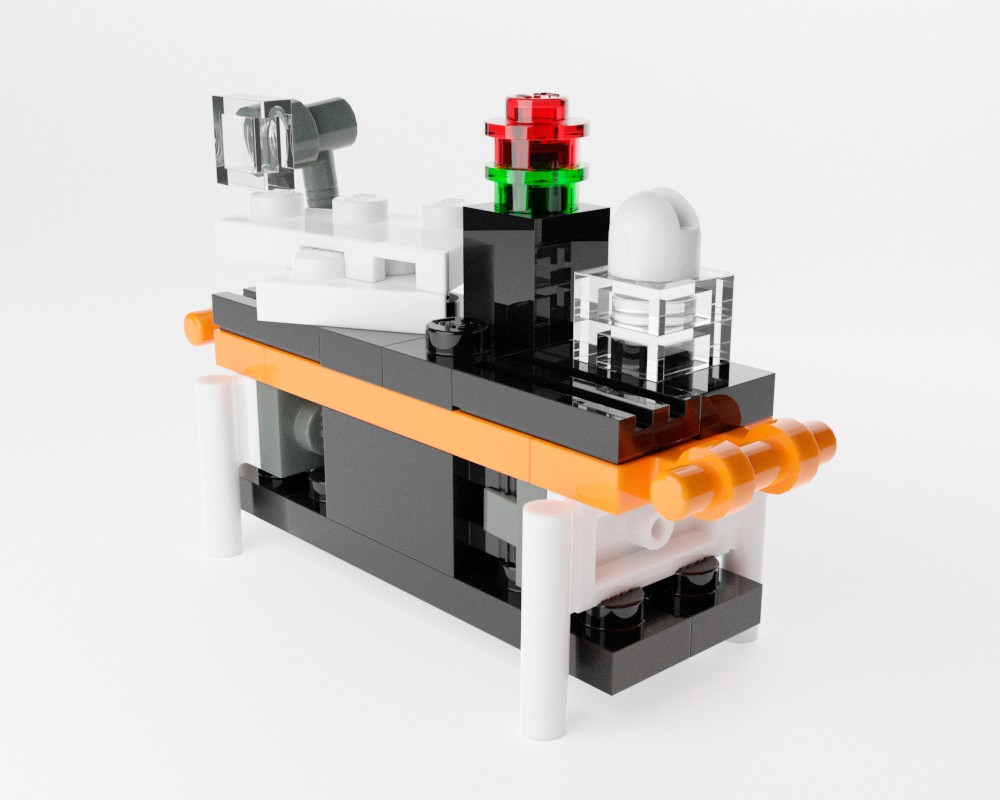 LEGO MOC Messy desk by WoodenBoxProjects | Rebrickable - Build with LEGO