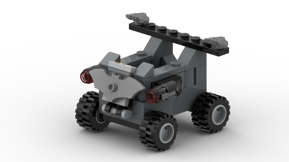 LEGO MOC Ace the Bathound's Batmobile by BrickCastleFan | Rebrickable ...