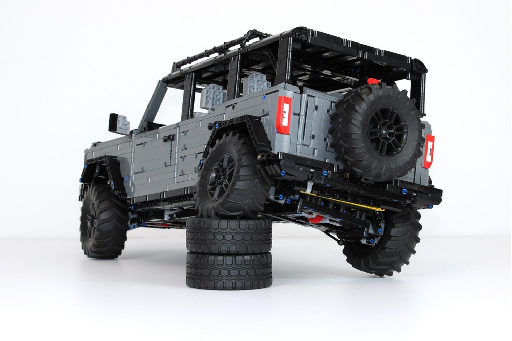 Lego Moc Ford Bronco 18 Rc By Goldenbrickdesign Rebrickable