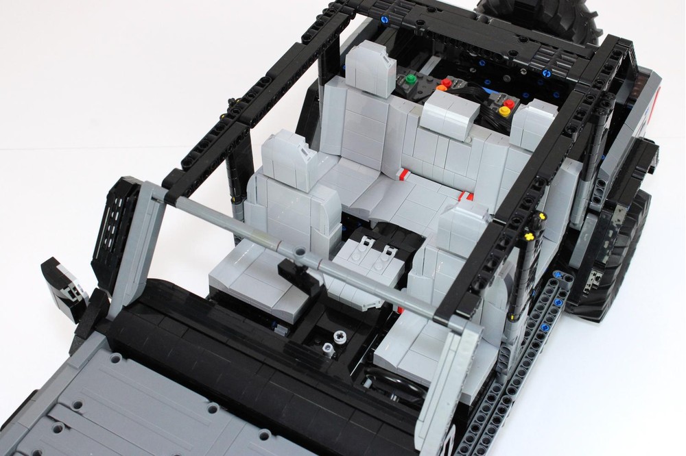 Lego Moc Ford Bronco 18 Rc By Goldenbrickdesign Rebrickable