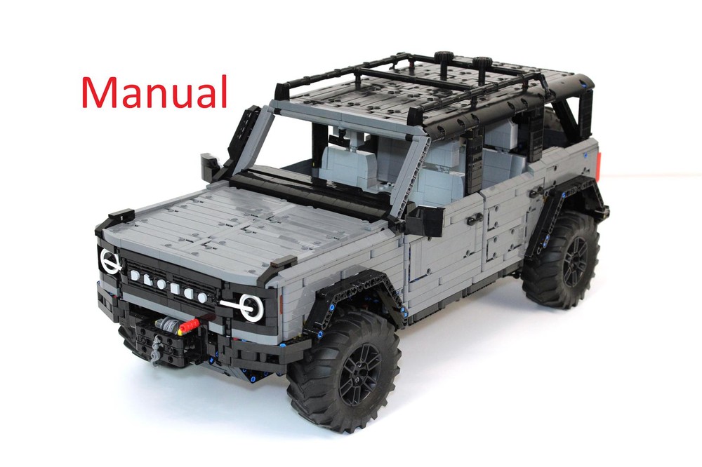 LEGO MOC Ford Bronco 1:8 - Manual by GoldenBrickDesign | Rebrickable ...