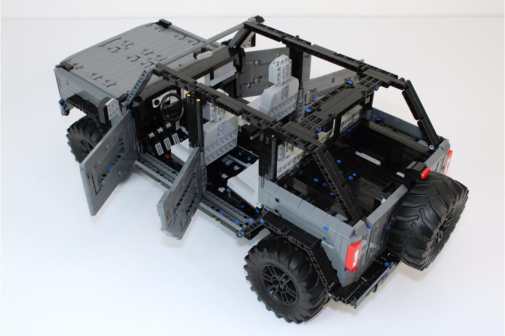 Lego Moc Ford Bronco 18 Manual By Goldenbrickdesign Rebrickable