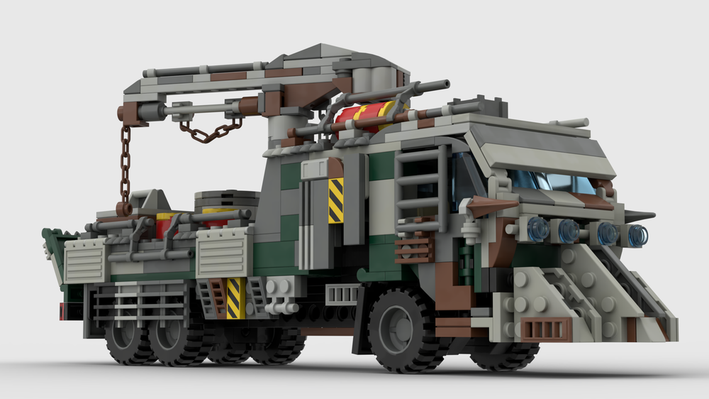 LEGO MOC Apocalyptic apocalypse-style transporter by 蓝呱呱呱呱 ...