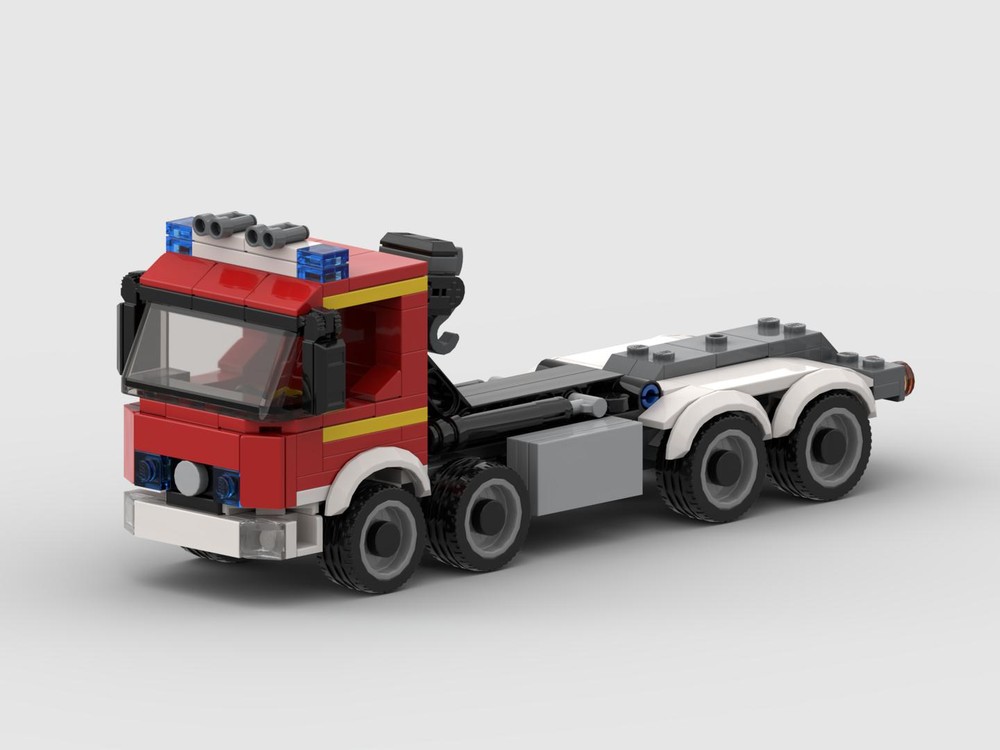 LEGO MOC Mercedes WLF 8x4 by damianlaui | Rebrickable - Build with LEGO