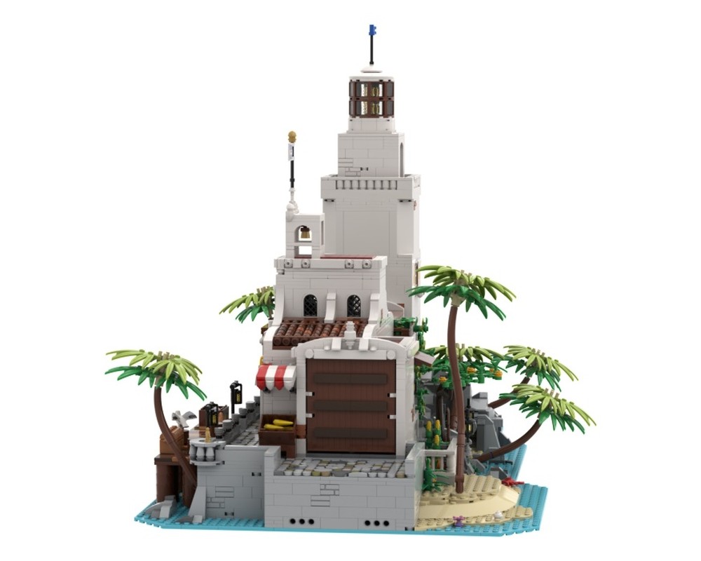 LEGO MOC Puerto Santa Maria Harbor Light by beanbeanus | Rebrickable ...