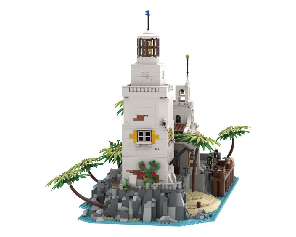 LEGO MOC Puerto Santa Maria Harbor Light by beanbeanus | Rebrickable ...