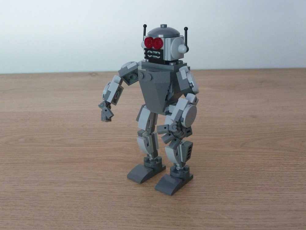 LEGO MOC-17016 LEGO How to Build a Mini Robot Instructions Tutorial MOC ...