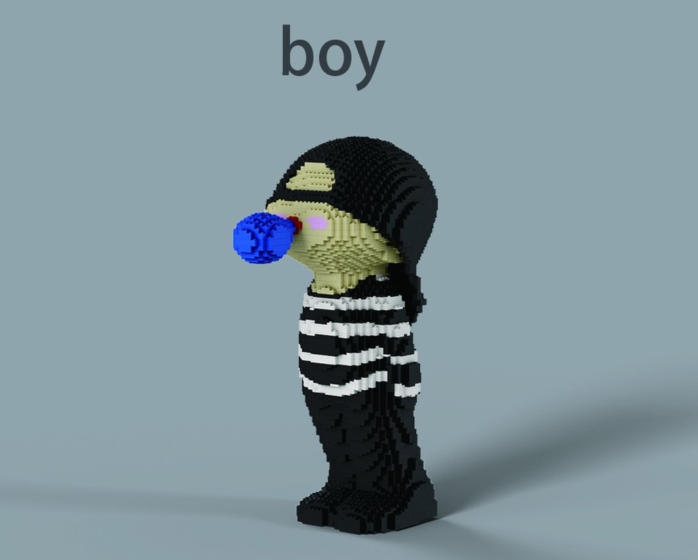 LEGO MOC-170163 boy by xiaowang | Rebrickable - Build with LEGO