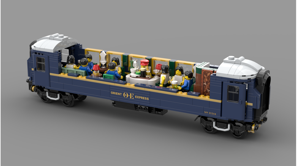Lego Moc Orient Express The Ultimate Collection By Trainswithlights