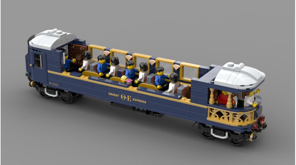 Lego Moc Orient Express The Ultimate Collection By Trainswithlights